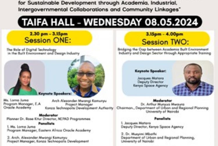 Nairobi Innovation Week 2024 | FACULTY OF THE BUILT ENVIRONMENT AND DESIGN